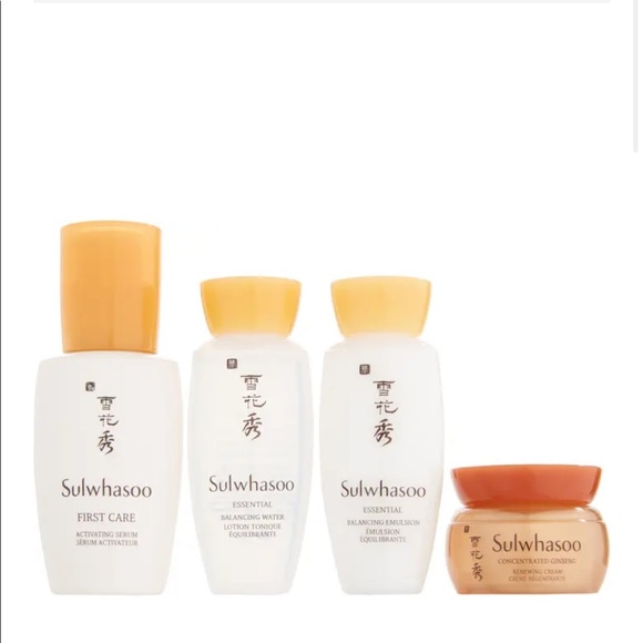 Makeup | Sulwhasoo Skin Care Set Travel Size Korean Beauty Nwt | Poshmark